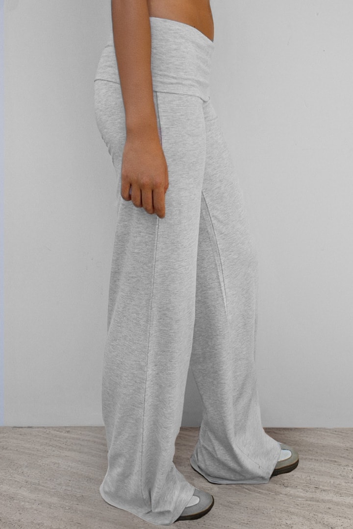 Cuffed Pants With Wings - Subdued